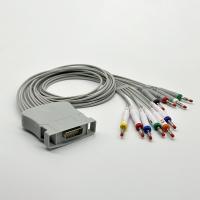 China Midmark compatible ECG Cable 10-Lead Banana leadwires 3-100-0203 for sale