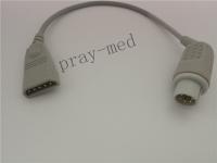 China AAMI IBP Cable  Compatible With All Branded BP Monitors 2.7m 6-Pin Connector for sale