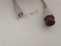 China Mindray T5 Invasive Blood Pressure Cable , HP IBP Cable 4mm Diameter for sale