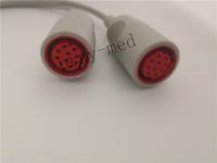 China Drager SC6002 XL Dual IBP Converter cable, IBP adaptor cable 16pin for sale