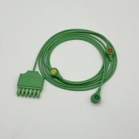 China Reusable Drager 3 Leadwire ECG MonoLead Cable ECG Leadwire Snap MS14555 for sale