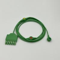 China Reusable Drager 3 Leadwire ECG MonoLead Cable ECG Leadwire Snap MS14555 for sale