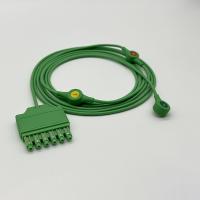 China Reusable Drager 3 Leadwire ECG MonoLead Cable ECG Leadwire Snap MS14555 for sale