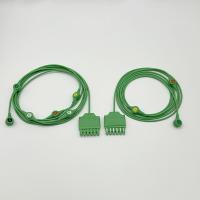 China Reusable Drager 3 Leadwire ECG MonoLead Cable ECG Leadwire Snap MS14555 for sale