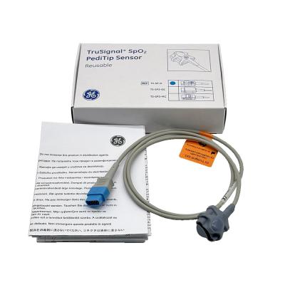 China GE Reusable TruSignal Spo2 Sensor Pediatric Soft TS-SP-D for sale