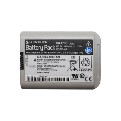 China NIHON KOHDEN Rechargeable Lithium Battery 10.8V For BSM-1763 SB-170P for sale