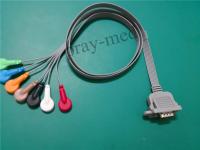 China DMS 15 Pin Connector ECG Patient Cable 1m Length with CE,ISO for sale