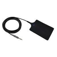 China Child Reusable Silicon Patient Plate Negative Return 6.3mm black for sale