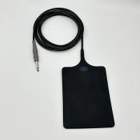 China Child Reusable Silicon Patient Plate Negative Return 6.3mm black for sale