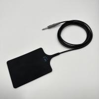 China Child Reusable Silicon Patient Plate Negative Return 6.3mm black for sale