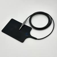 China Child Reusable Silicon Patient Plate Negative Return 6.3mm black for sale