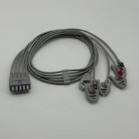 China Original GE ECG Leadwire Set 5-Lead Grabber AHA 2106389-001 for sale