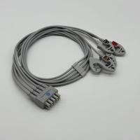 China Original GE ECG Leadwire Set 5-Lead Grabber AHA 2106389-001 for sale