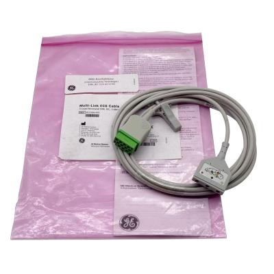 China GE Marquette ECG Trunk Cables 11 Pin To 3 Pin LeadWire 2017004-003 for sale
