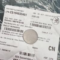 China GE Filter Disk Wire Mesh MPOS 25.4OD 0.66 THK 2 Micron 1504-3708-000 for sale