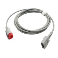 China Biolight A8 4 Pin Invasive Blood Pressure Cable IBP Extension 2.7m Length for sale