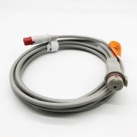 China Biolight A8 4 Pin Invasive Blood Pressure Cable IBP Extension 2.7m Length for sale