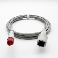 China Biolight A8 4 Pin Invasive Blood Pressure Cable IBP Extension 2.7m Length for sale