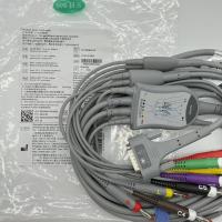 China Edan SE-1515 DX12 EKG Cable with High Conductivity, Standard Banana Connector, and Durable TPU Medical-Grade Material for sale