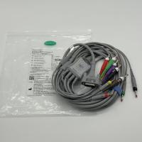 China Edan SE-1515 DX12 EKG Cable with High Conductivity, Standard Banana Connector, and Durable TPU Medical-Grade Material for sale
