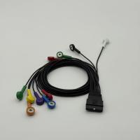 China 10-Lead ECG Holter Cable with TPU Jacket Compatible for Schiller MS-12 and Cardiovit FT-1 for sale