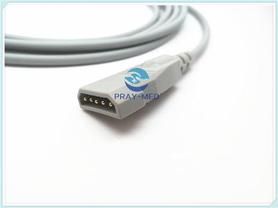 China Kontron IBP Adaptor Invasive Blood Pressure Cable 12 Pin Connector With TPU Material for sale