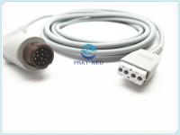 China 12 Pin Invasive Blood Pressure Cable TPU Cable Material 4.0mm Diameter for sale