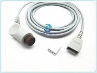 China 12 Pin Invasive Blood Pressure Cable TPU Cable Material 4.0mm Diameter for sale
