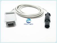 China Spacelabs 7 Pin Compatible Spo2 Adapter Cable 2.4m Length 700-0002-00 for sale