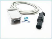 China Spacelabs 7 Pin Compatible Spo2 Adapter Cable 2.4m Length 700-0002-00 for sale