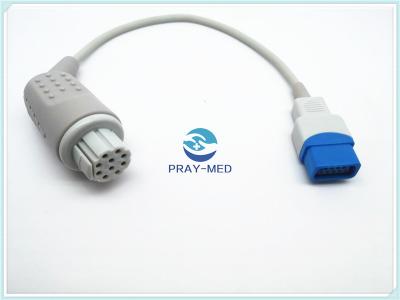 China Datex ohmeda TruSignal TS-N3 spo2 adaptor cable / extension cable with 10pin for sale