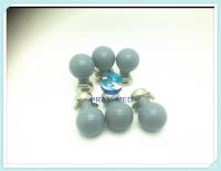 China Single Side Suction Ecg Electrodes For Din 3.0mm / Banana 4.0mm Plug for sale