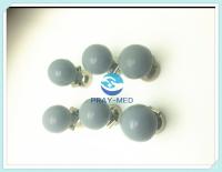 China Pediatric Reusable ECG Electrodes Nickel Metal Material 6 Pcs / Set for sale