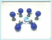 China Agcl Material ECG Clamp Electrodes Bulb , Suction Cup ECG Electrodes Accurate Messurement for sale
