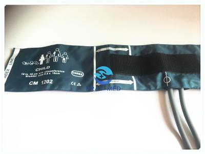 China Nylon Paediatric Blood Pressure Cuff , Baby Blood Pressure Cuff 20cm Tube for sale