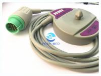 China US Fetal Monitor Transducer 12 Pin Connector Medical TPU Material for sale