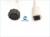 China Bard 8 Pin Invasive Blood Pressure Cable 5.0 Diameter Abbott With Black Color for sale