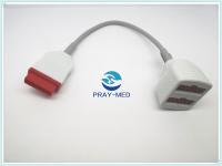 China Dual GE Marqutte / Bd Ibp Transducer 11 Pin To 11 Pin 20cm Length for sale