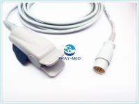 China Datascope 8 Pin Reusable Spo2 Sensors With Finger Clip 0020-00-071-01 for sale