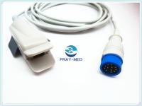 China Module Reusable Spo2 Sensors For Adult Finger Clip 7 Pin Connector for sale