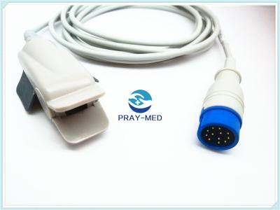 China Module Reusable Spo2 Sensors For Adult Finger Clip 7 Pin Connector for sale