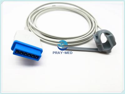 China TS-F4-GE Datex Ohmeda S / 5 Adult Spo2 Sensor Peidatric 11 Pin Medical TPU Material for sale