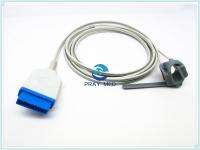 China TS-F4-GE Datex Ohmeda S / 5 Adult Spo2 Sensor Peidatric 11 Pin Medical TPU Material for sale