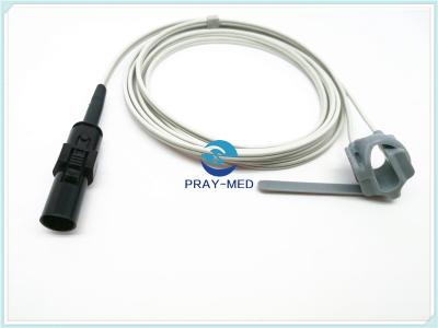 China Spacelabs Adult Spo2 Sensor Black Mental 7 Pin Connector Import Chips for sale