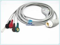 China HP M1733a ECG Patient Cable Reliable Medical TPU Cable Material for sale