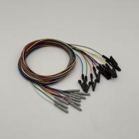 China Cable For EEG Electrodes With Alligator Clip 1.5 mm Female Plug for sale