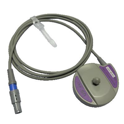 China Grey Transducer Probe Ultrasound , Linear Ultrasound Probe Edan F3 4 Pin Two Notch for sale