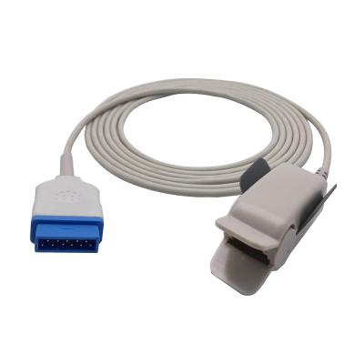 China GE Marqutte OXI Reusable Spo2 Sensors 11 Pin Connector 3m / 10ft Cable for sale