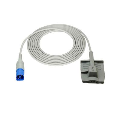 China HP HP M20 Reusable Spo2 Sensors For Adult 8 Pin Connector Soft Tip for sale