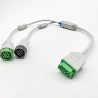 China Compatible 1442AAO MECG FECG ECG Trunk Y Cable Fits GE Corometrics 115 116 118 120 Fetal Monitor for sale